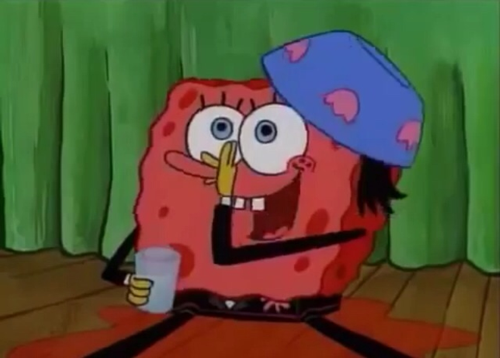 Saturday Night: Narrated By SpongeBob