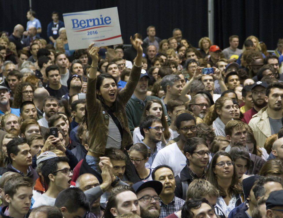 11 Things Witnessed At A Bernie Sanders Rally