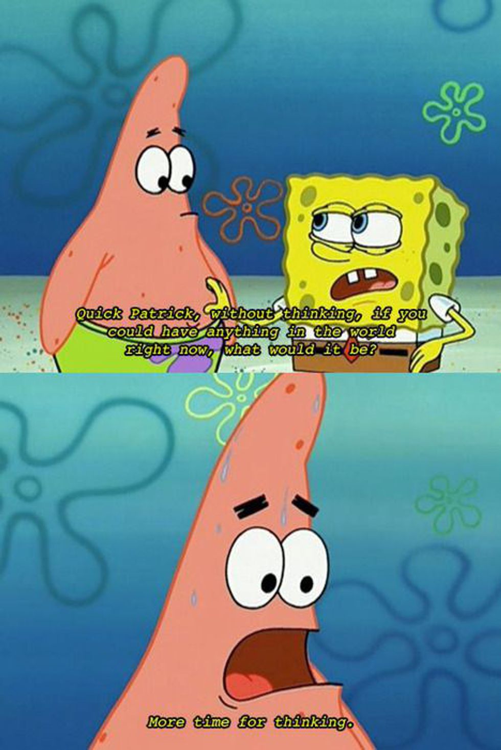 15 Things That Give You Anxiety In College As Told By "Spongebob ...