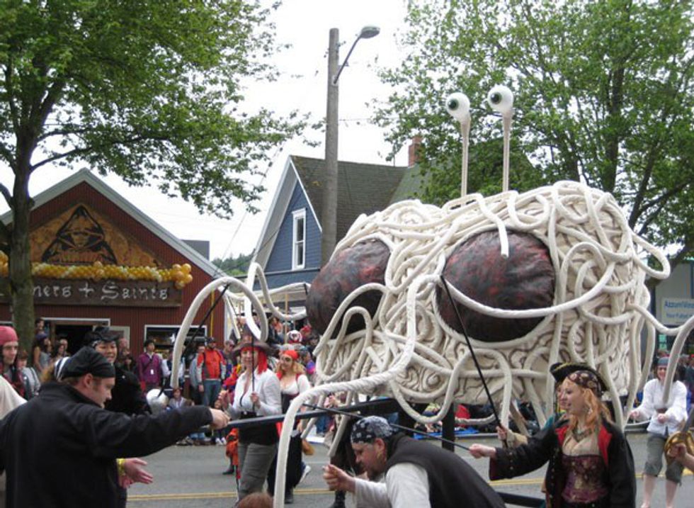 Pastafarians: An Ode To The Flying Spaghetti Monster