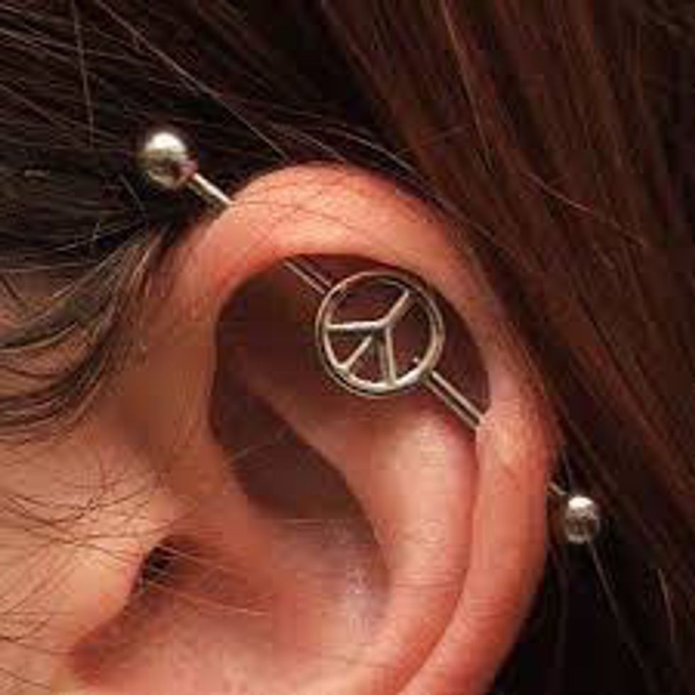 Thoughts I Had Before, During And After Getting An Industrial Bar Piercing