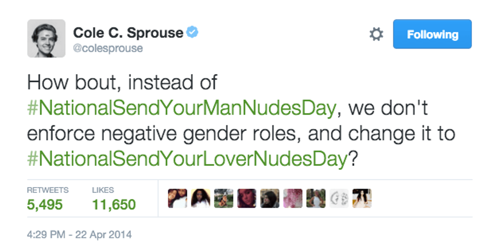 Cole Sprouse's 23 Best Tweets