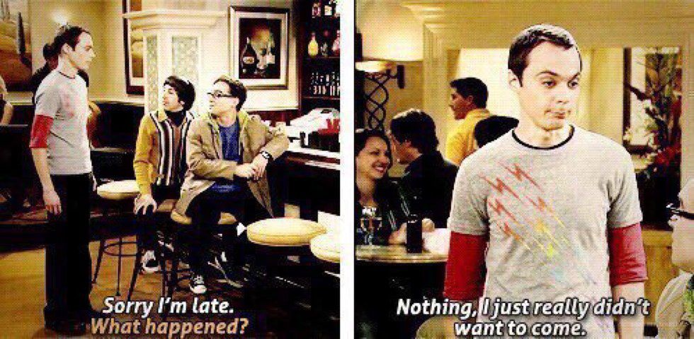 25 Times in College You Were Sheldon Cooper