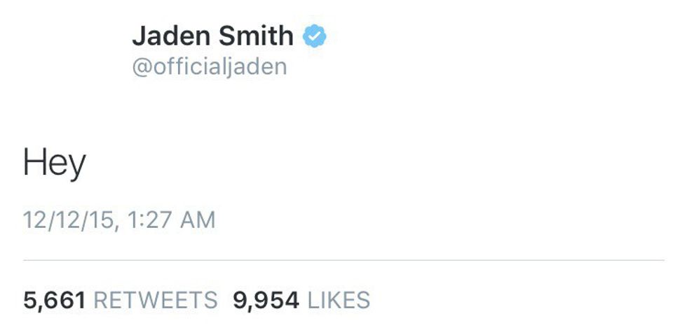 Jaden Smith's Finest Tweets