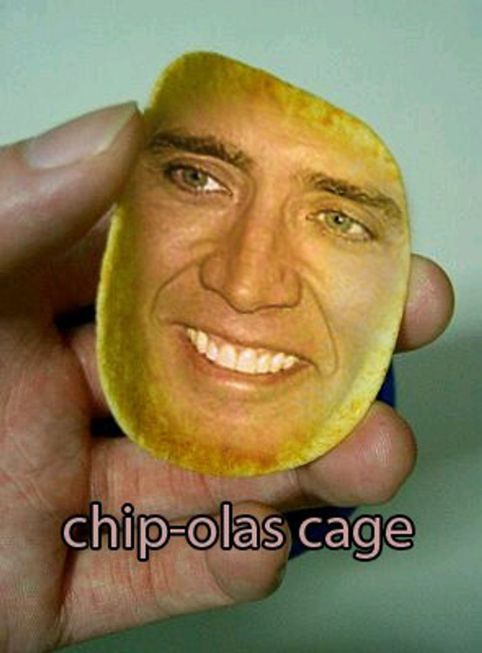 14 Pictures Of Nicolas Cage Reimagined As Food