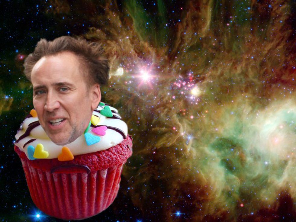 14 Pictures Of Nicolas Cage Reimagined As Food