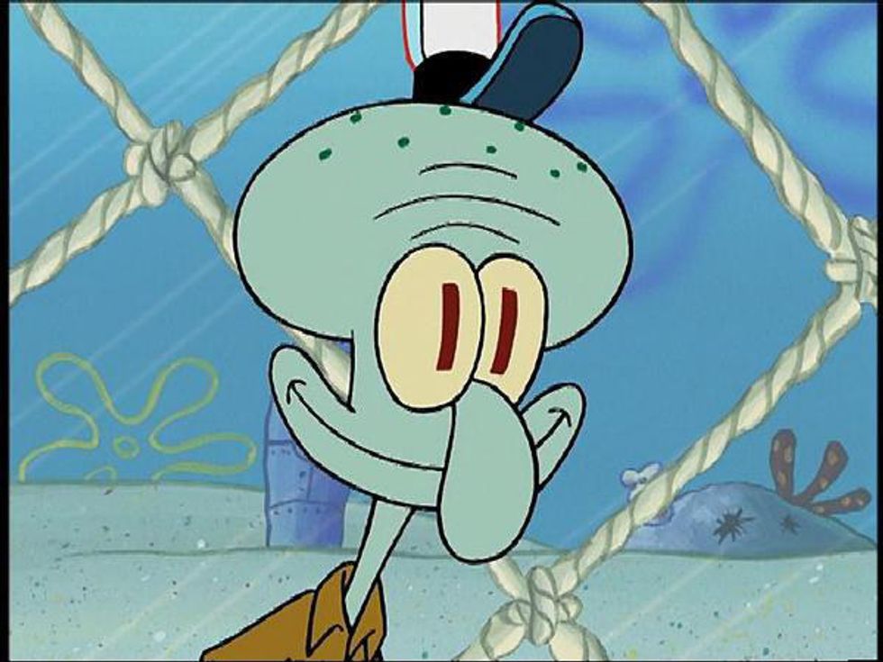 College As Told By Squidward