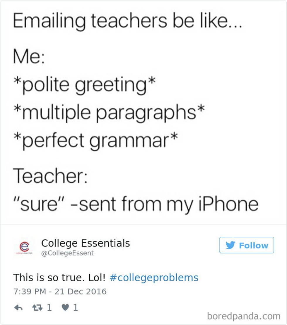 17 All-Too Relatable College Memes