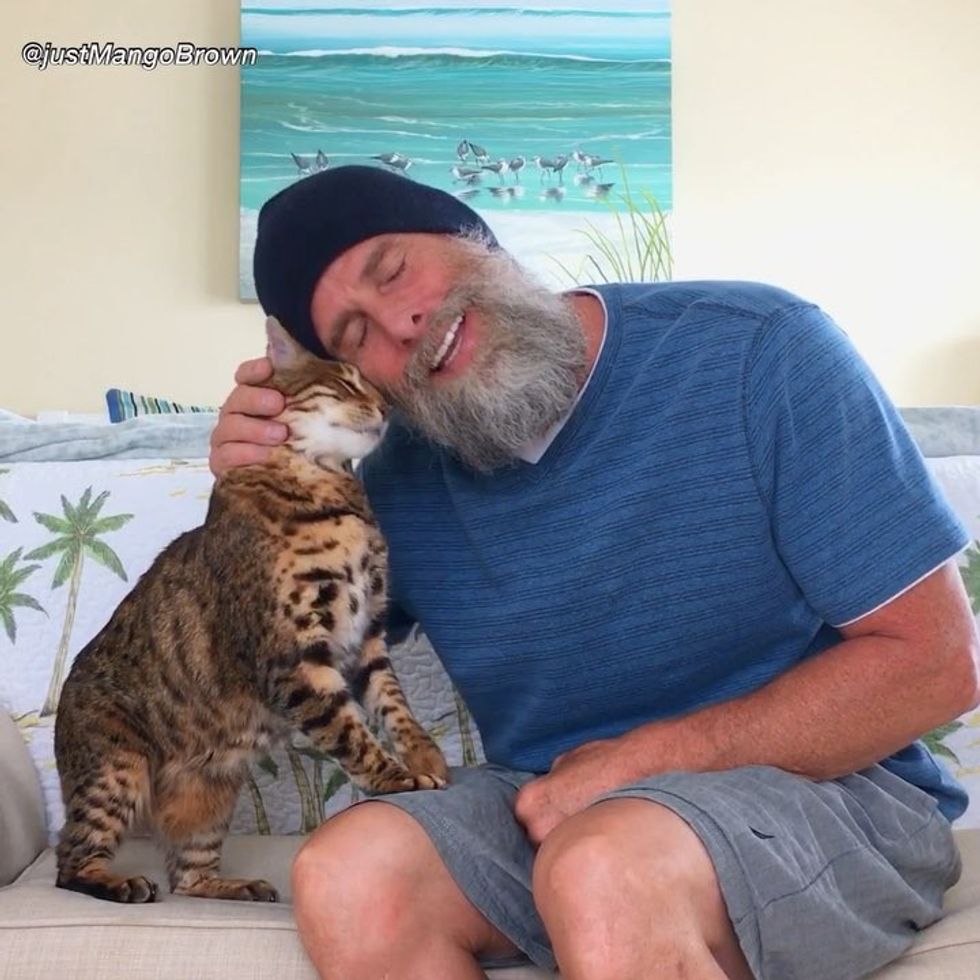Cat Dad and His 'Son' Of 14 Years Share Incredible Bond In These ...