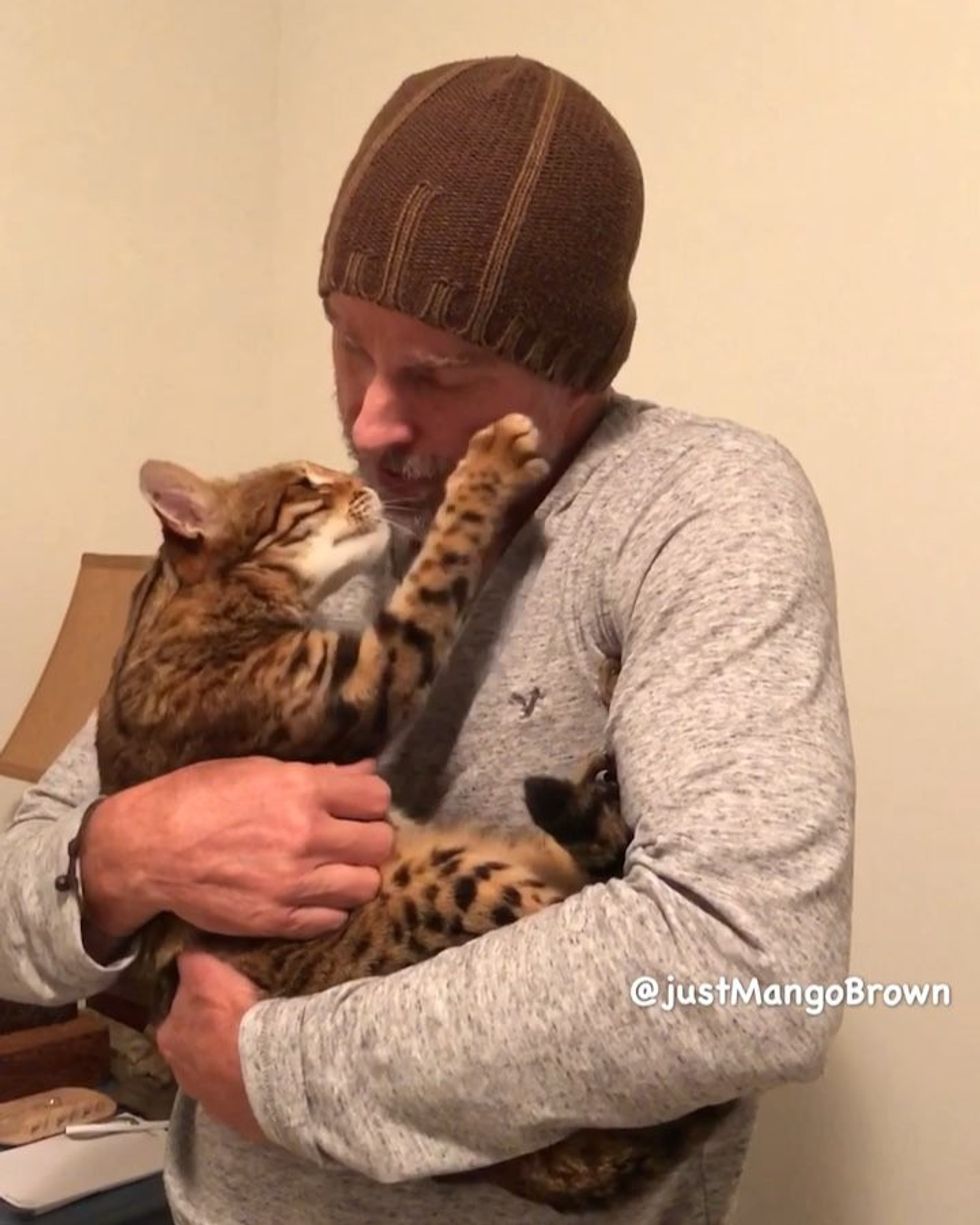Cat Dad and His 'Son' Of 14 Years Share Incredible Bond In These ...