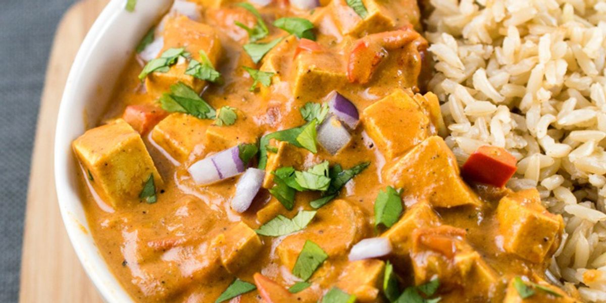 Slow Cooker Tofu Tikka Masala - My Recipe Magic