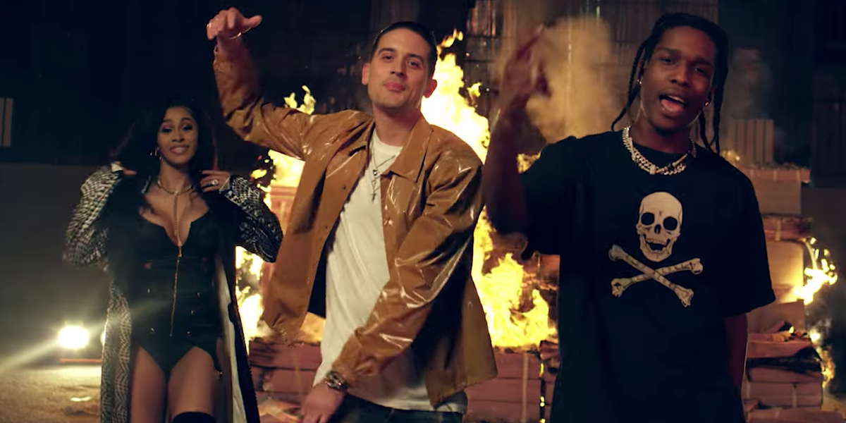 Cardi B Swims Naked in a Sea of Cash for 'No Limit' with G-Eazy & A$AP Rocky - PAPER Magazine