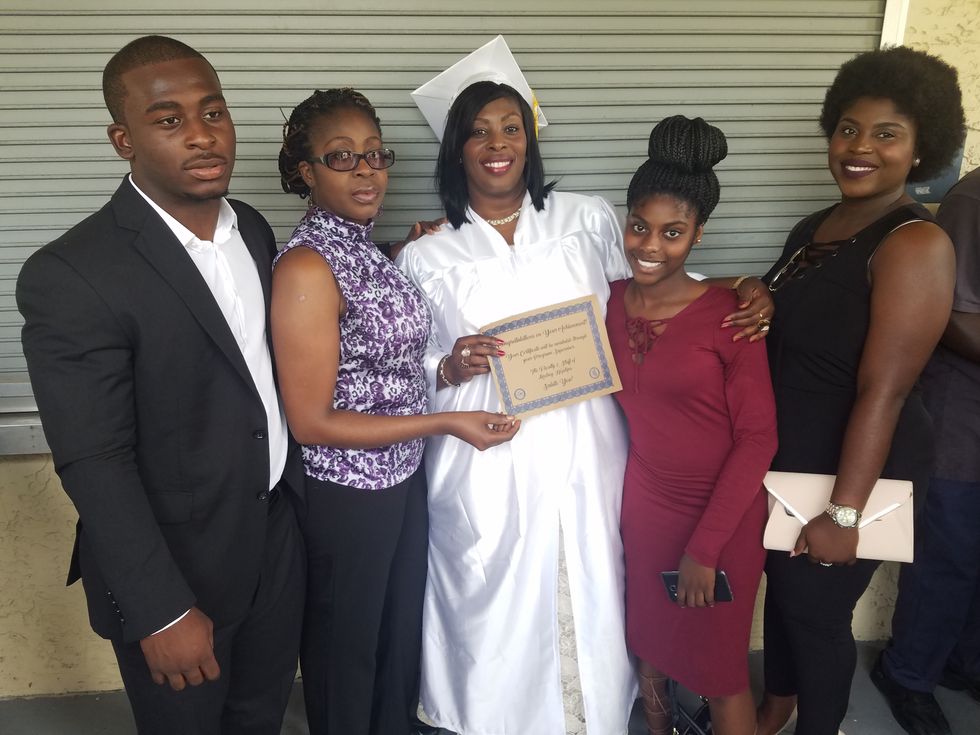 TO MY MOM ON HER GRADUATION