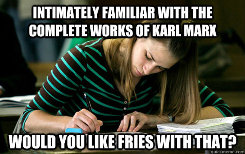If the College Majors Were Memes