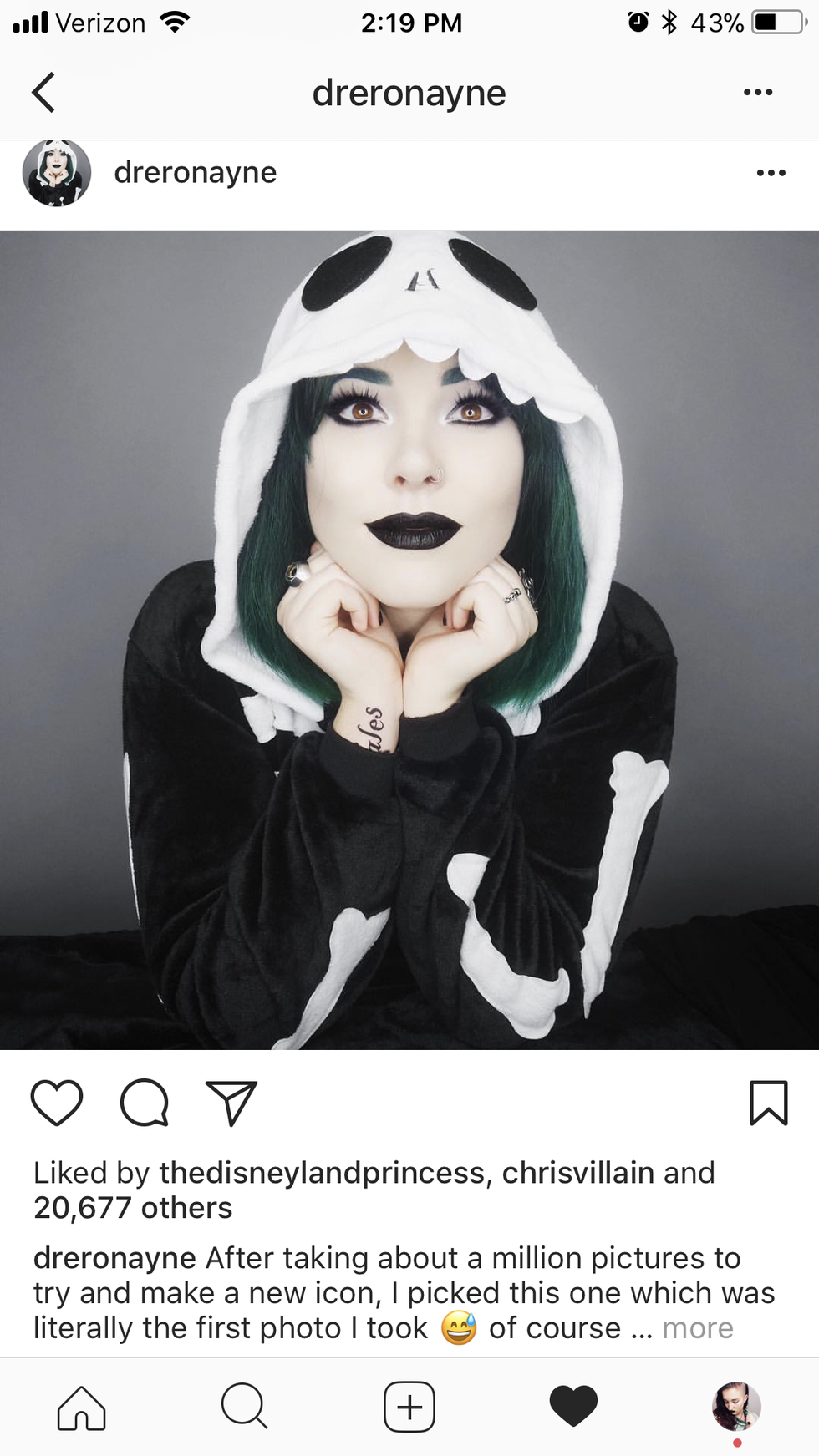 Dre Ronayne Is The Goth Princess Taking Over The Internet
