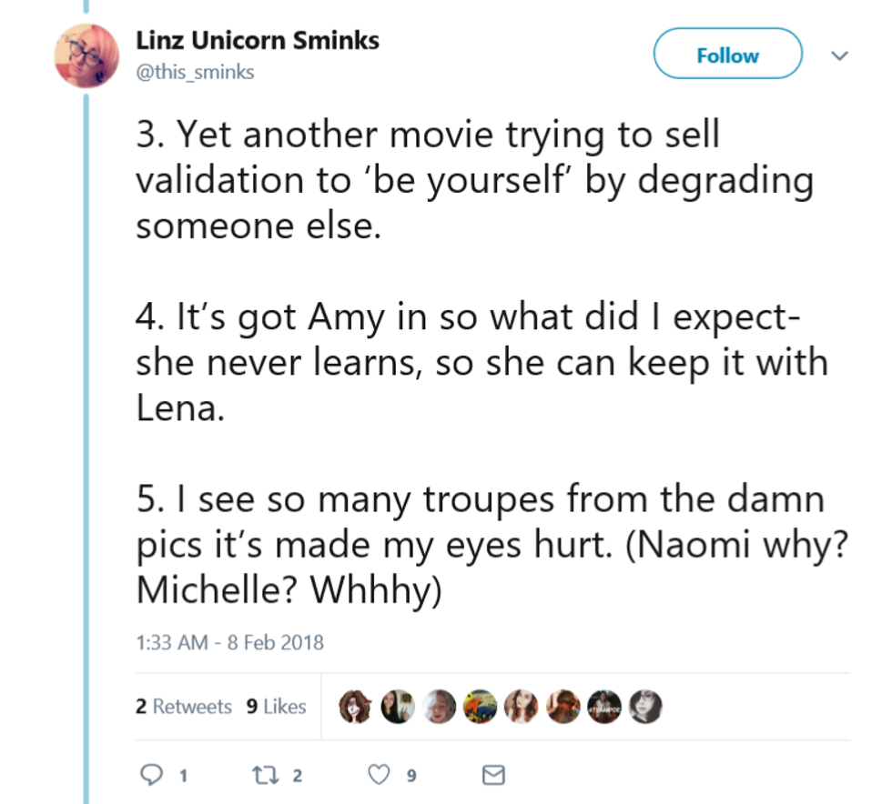 Stop Being So Hypercritical Of "I Feel Pretty"