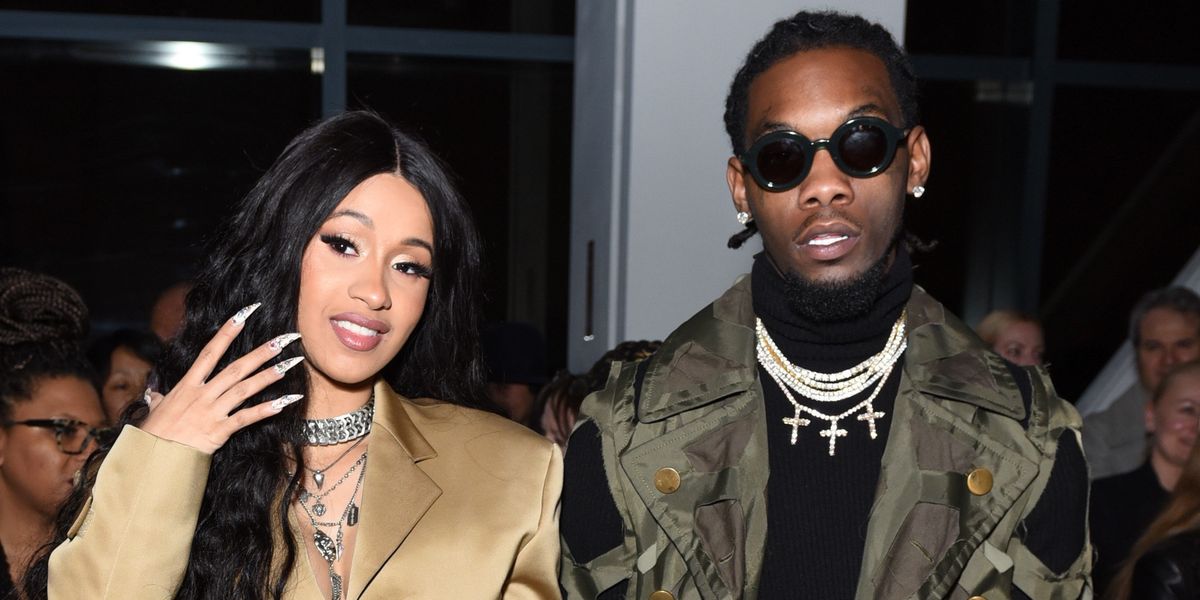 Migos' Offset Smoked Weed Front Row at Prabal Gurung - PAPER Magazine