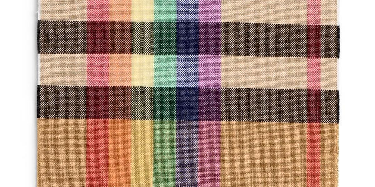 Burberry Releases Rainbow Check Print to Support LGBTQ+ Charities ...