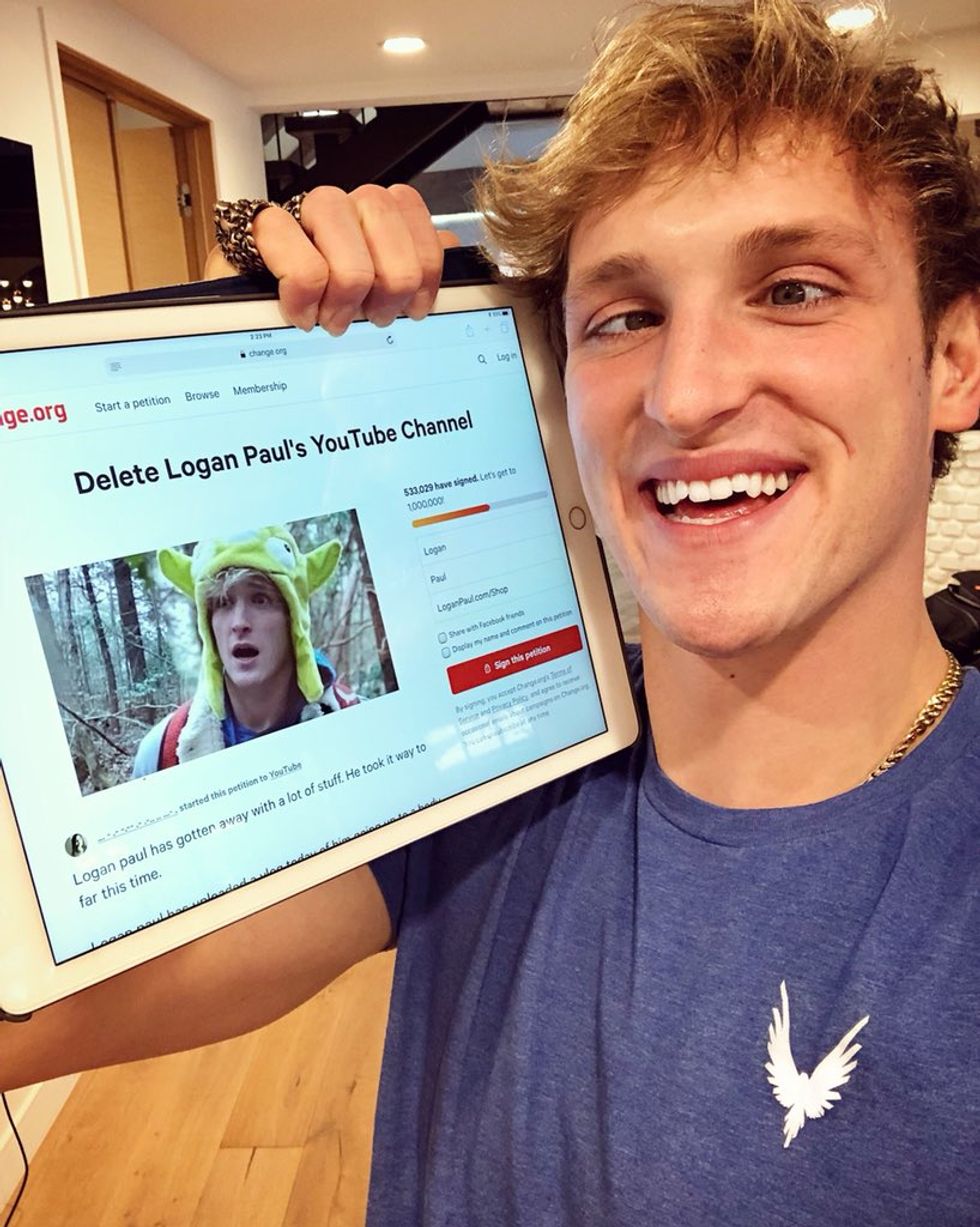 Logan Paul Is Becoming Officially Cancelled And We're Only Two Months ...