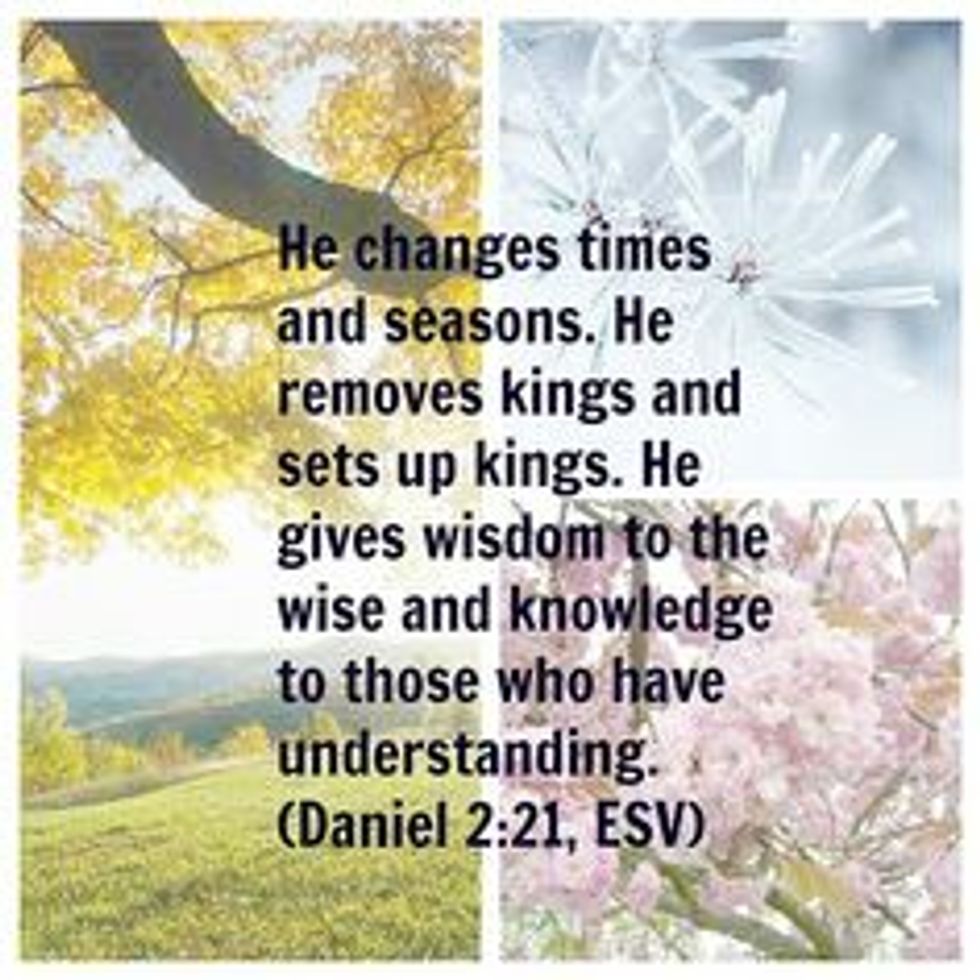 10 Bible Verse To Remind You He Is In Control