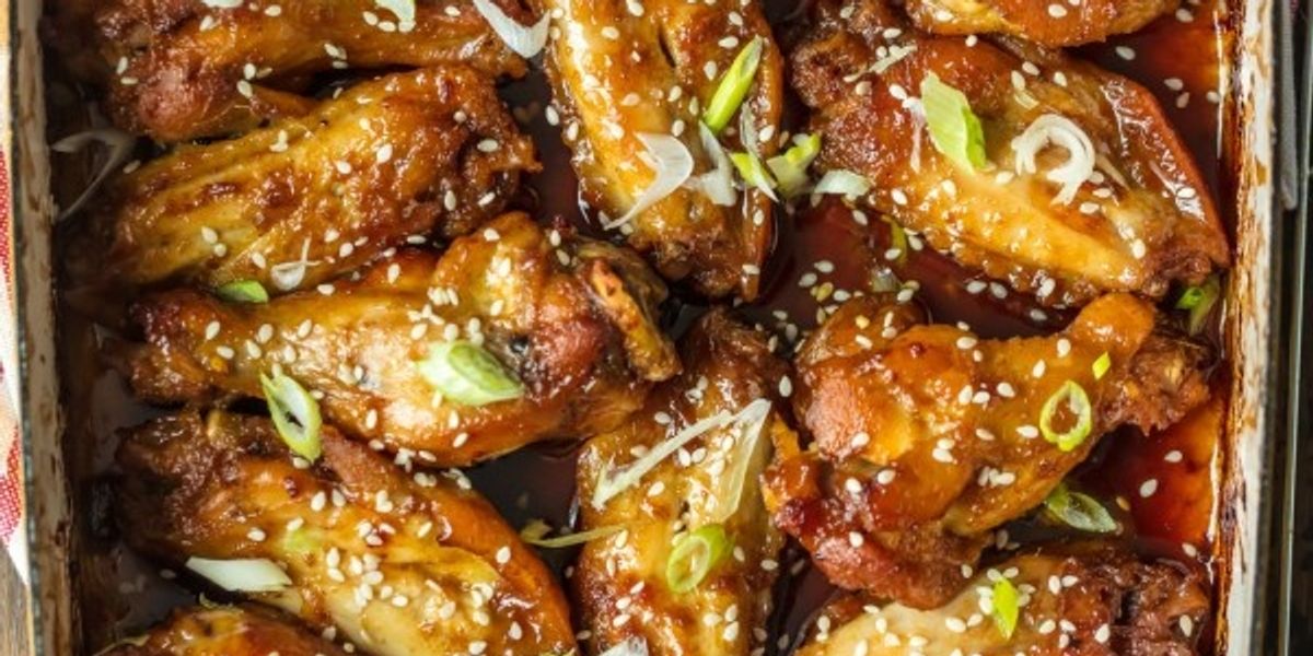 Sticky Sesame Wings - My Recipe Magic
