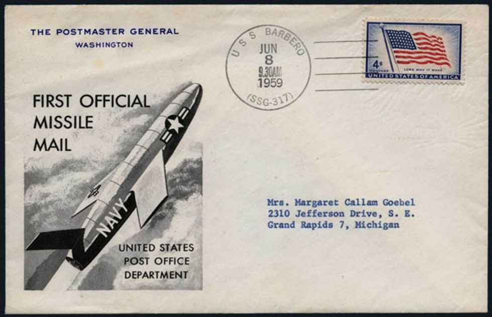The Navy once delivered mail for the Post Office — via missile ...