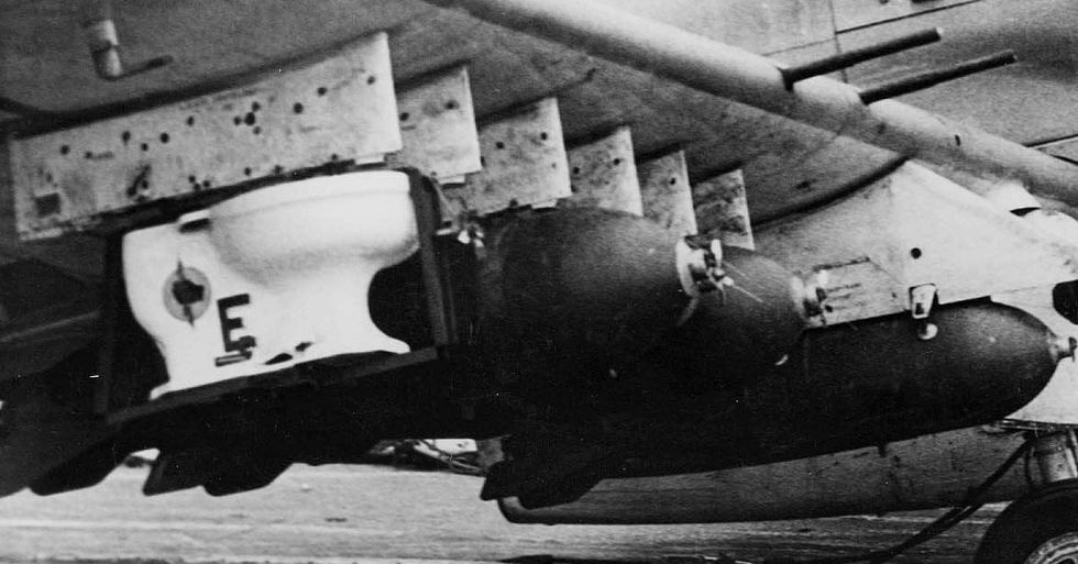 That time this Navy squadron bombed North Vietnam with a toilet ...