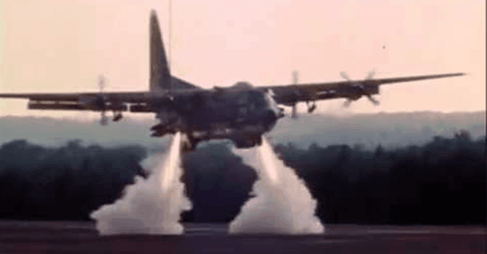 This C-130 crashed testing a system designed for the (second) mission ...