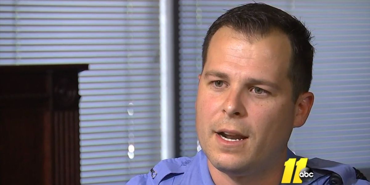 Police officer 'just doing his job' demonstrates human compassion at ...