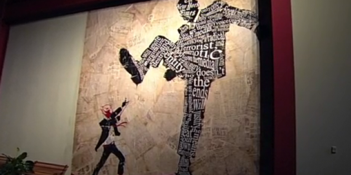 Check out the new artwork at TheBlaze’s Dallas studios… and the very ...