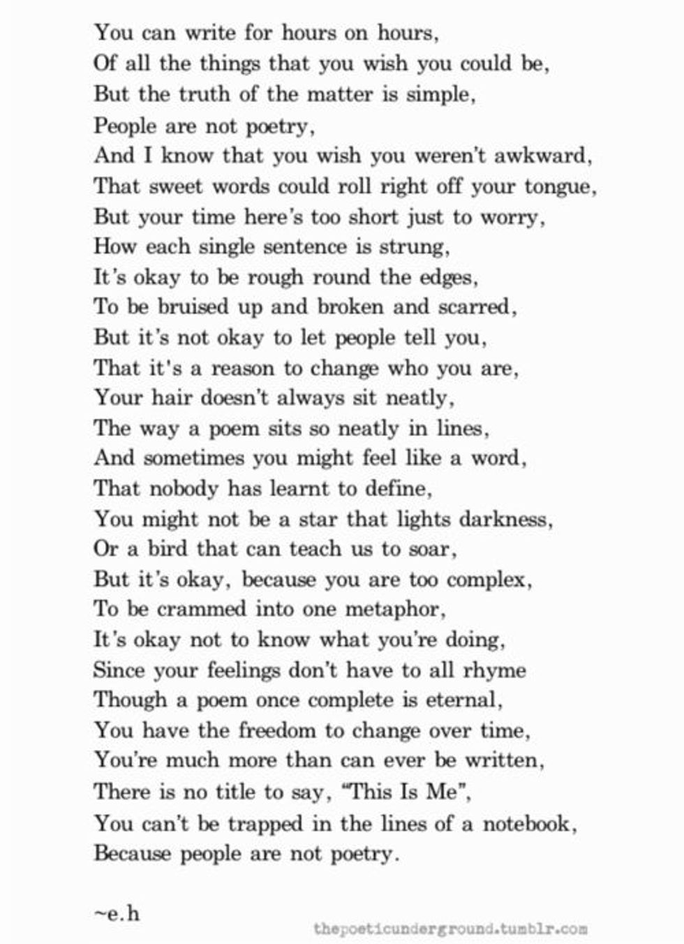 25 Of My Favorite E.H Poems