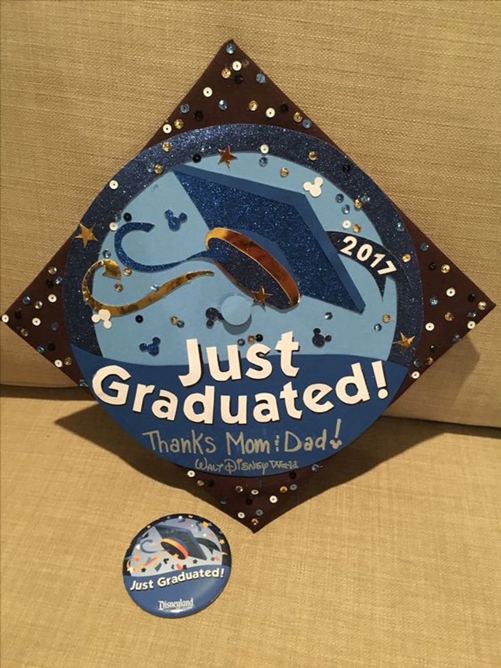 20 Graduation Cap Decorating Ideas For The Disney Fanatic