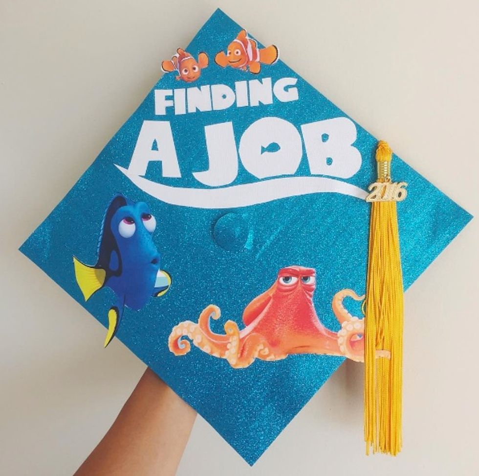 15 Graduation Cap Decorating Ideas For Every Disney Fan