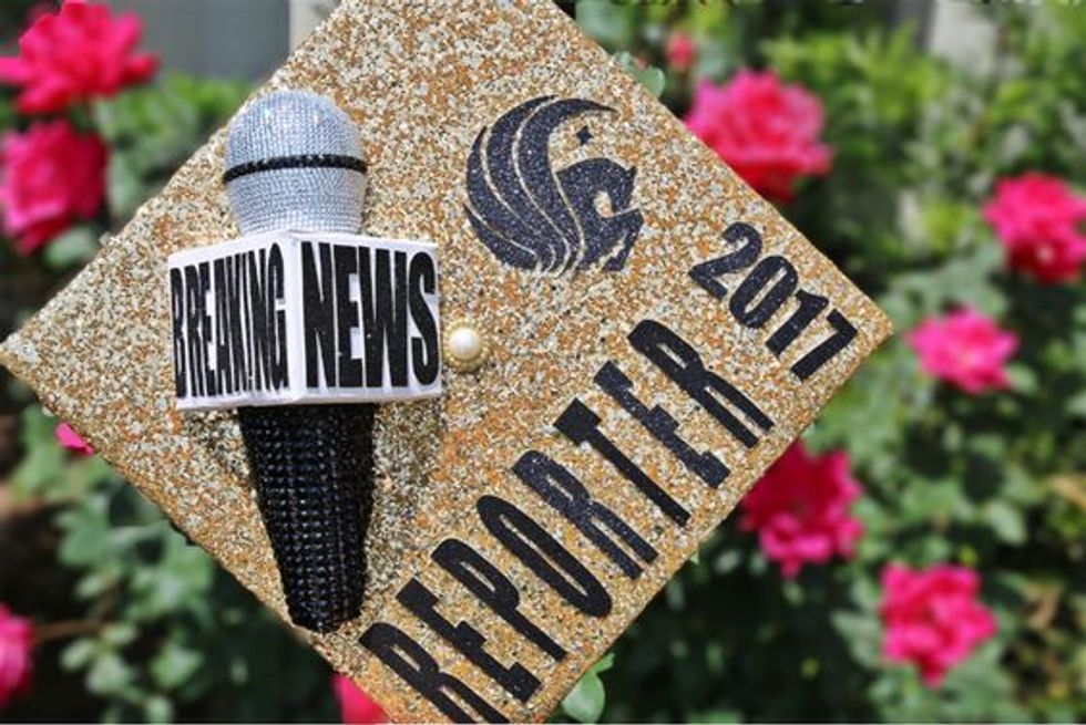 13 Graduation Cap Ideas For Mass Comm Or Journalism Majors