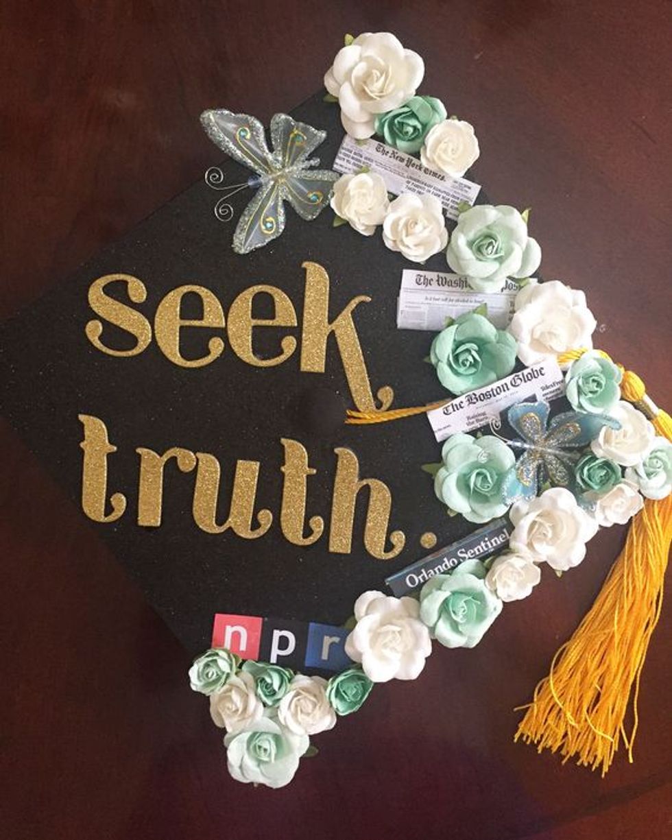13 Graduation Cap Ideas For Mass Comm Or Journalism Majors