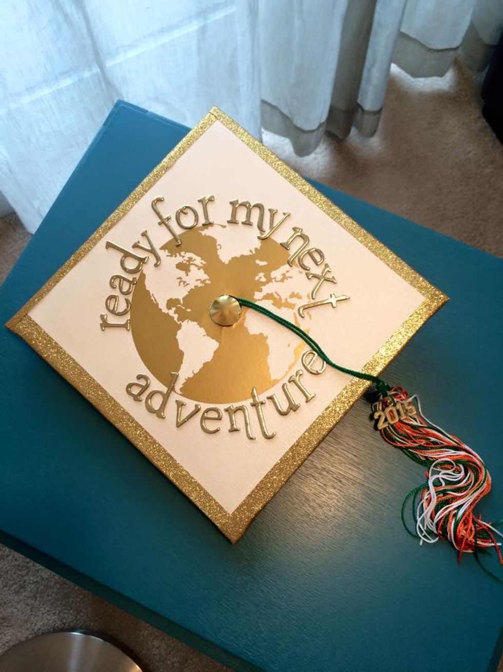 23 Grad Cap Decorating Ideas For Travel-Obsessed Grads