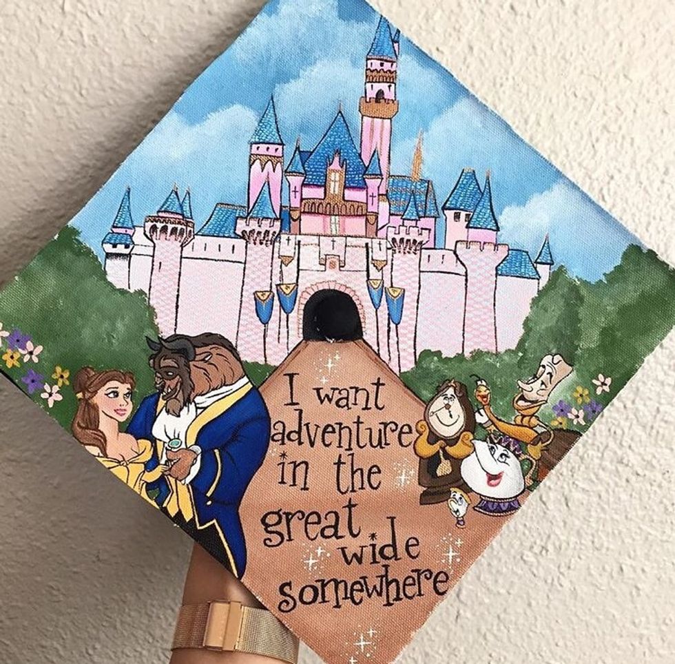 25 Graduation Cap Decoration Ideas For Disney Lovers