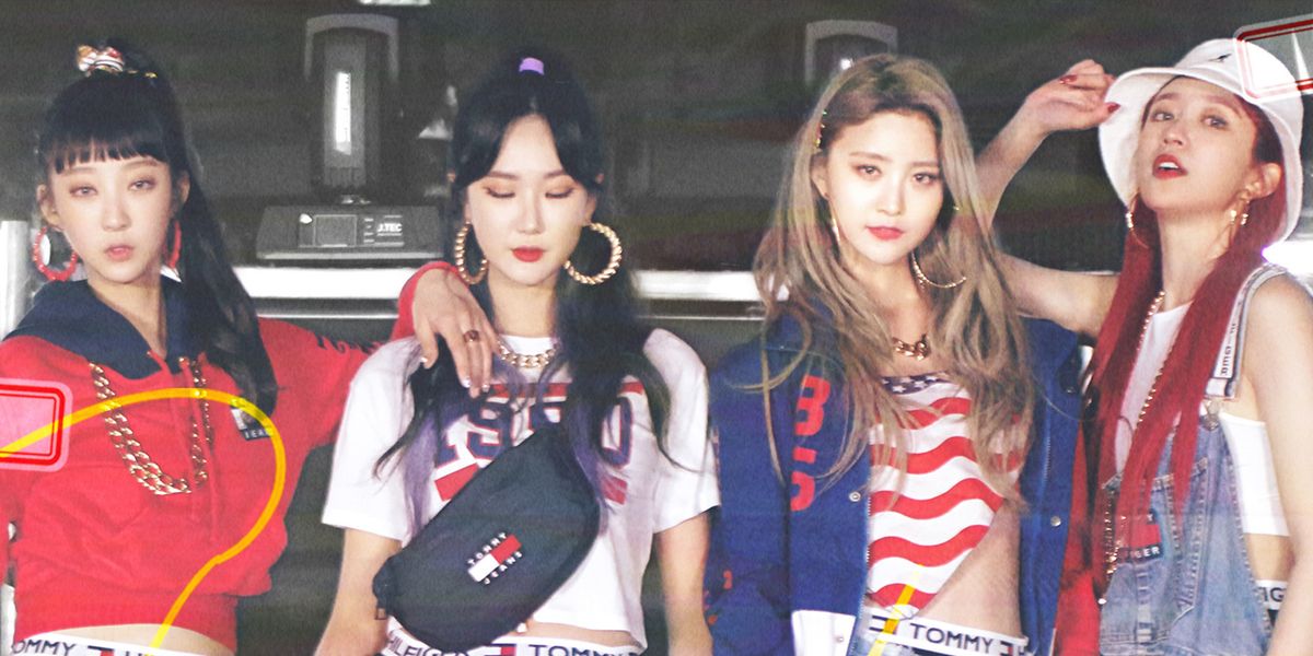 K-Pop Girl Group EXID Channels '90s Nostalgia In 'Lady' - PAPER Magazine