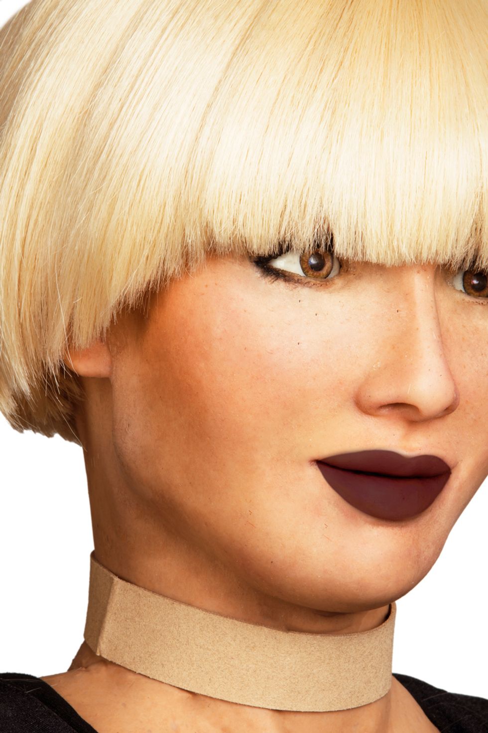 Sophie the Robot Models Wigs - PAPER Magazine