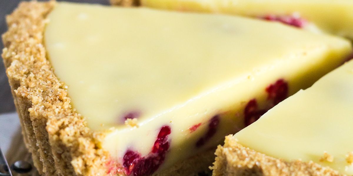White Chocolate Raspberry Tart - My Recipe Magic