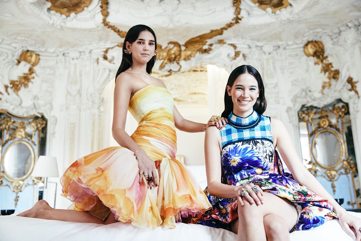 Viola and Vera Arrivabene Valenti Gonzaga - PAPER Magazine