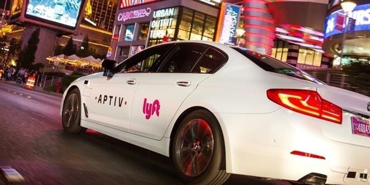 Autonomous taxis are now available in Las Vegas, by Lyft - Gearbrain