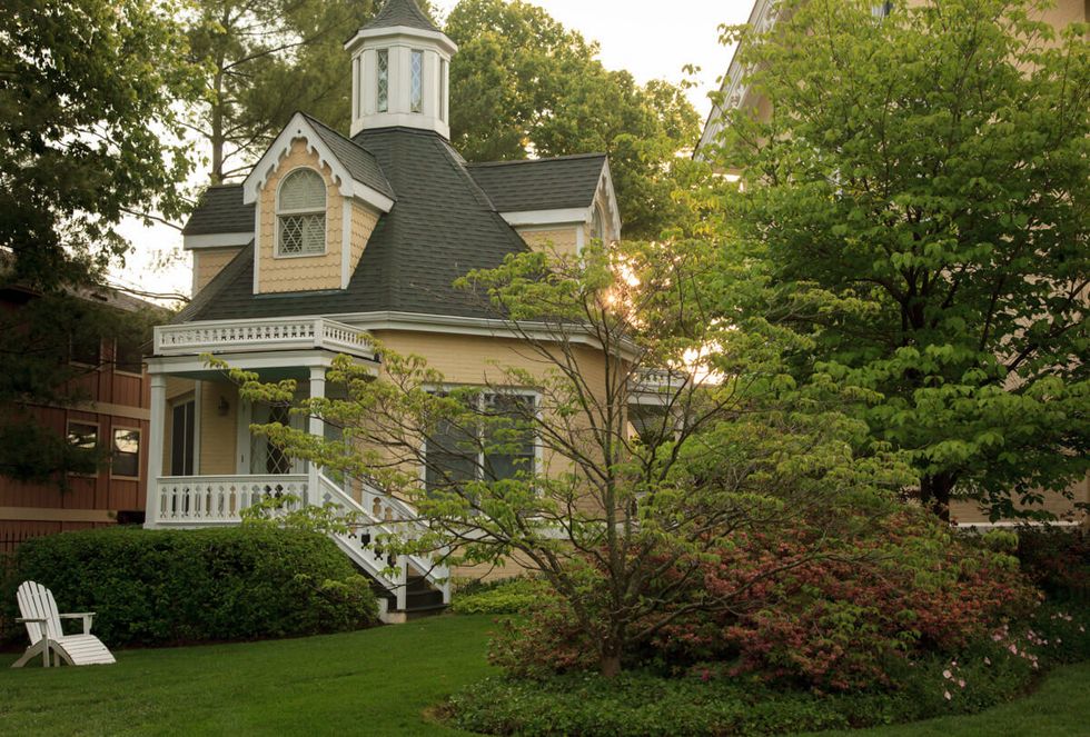 This Gothic Revival inn looks like something from a magazine and it's ...