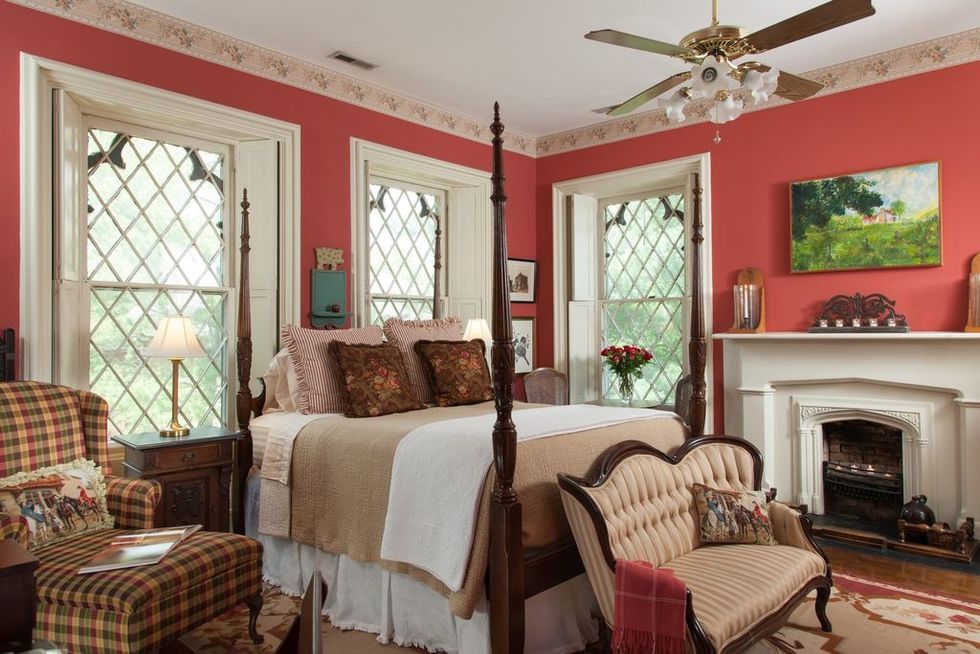 This Gothic Revival inn looks like something from a magazine and it's ...