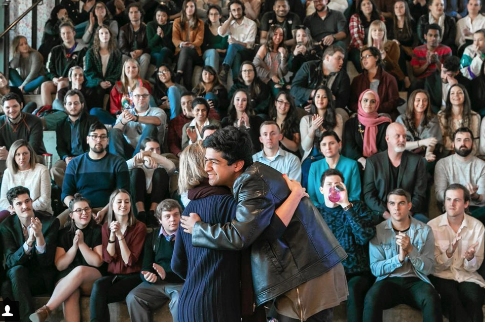 Students and Knowlton OSU