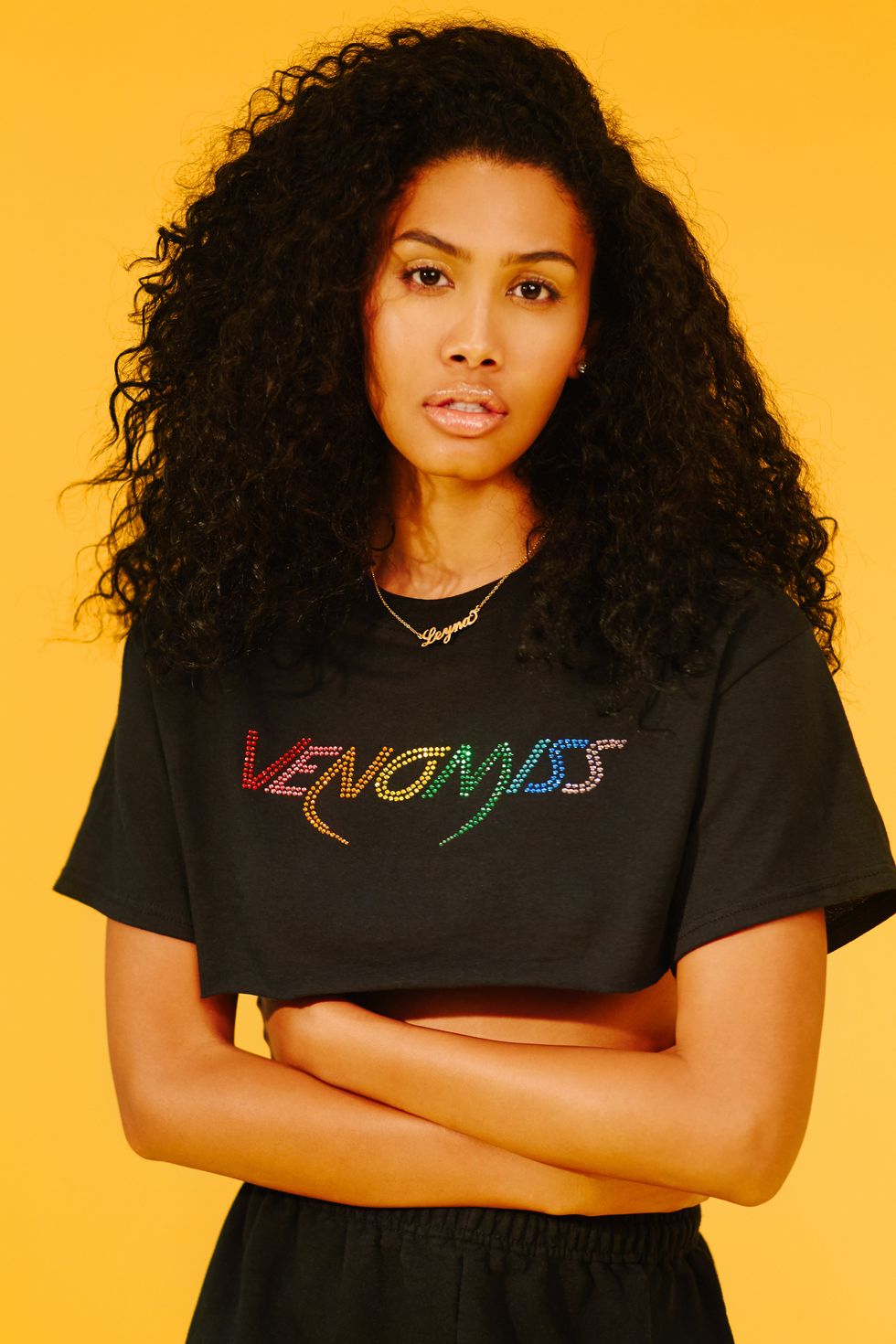 Leyna Bloom Models VENOMISS Pride Capsule - PAPER Magazine