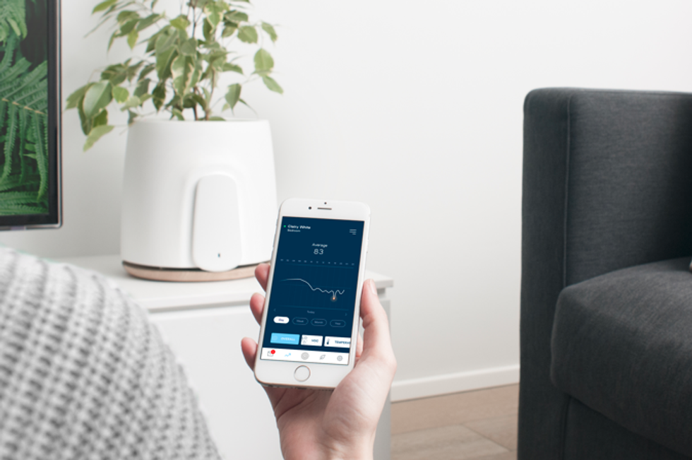 Clairy Natede: Smart Alexa plant pot helps you breathe easy - Gearbrain