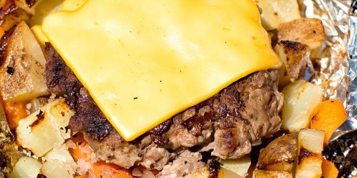 Cheeseburger Hobo Packets - My Recipe Magic