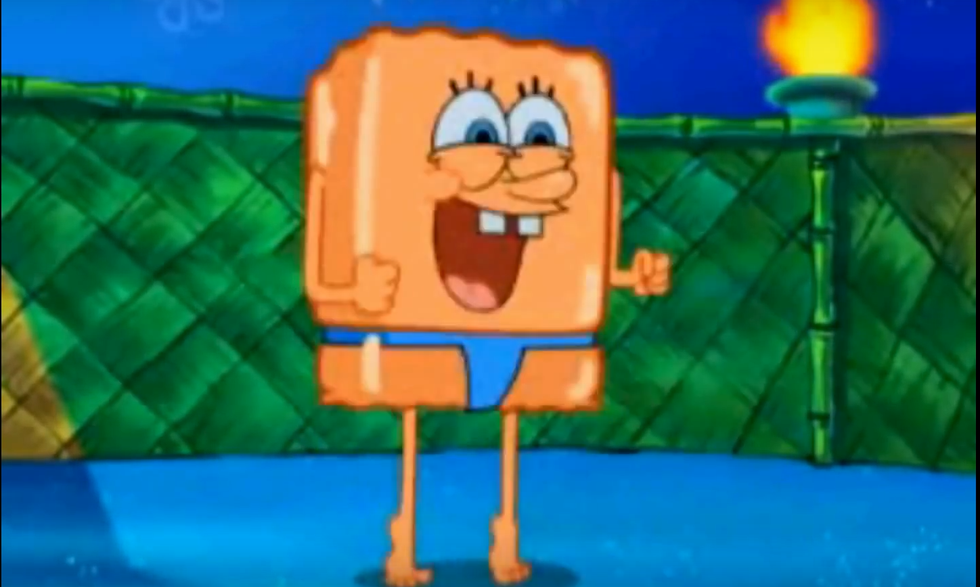 The SpongeBob SquarePants Sunburn Effect