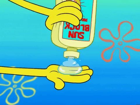 The SpongeBob SquarePants Sunburn Effect